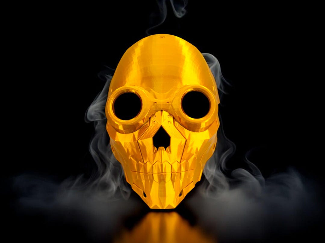 Death Gun Mask - 3D Printed SAO Cosplay Mask - Sword Art Online Replica ...