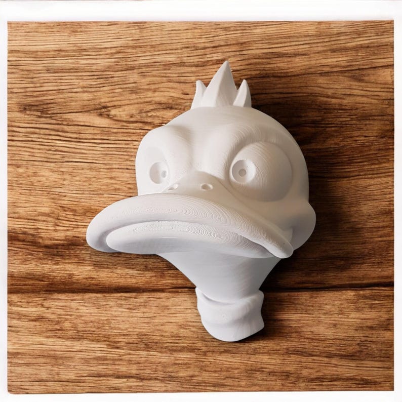 3D Printed Duck Headphone Holder - Cute Desk Organizer - Fun Gaming ...