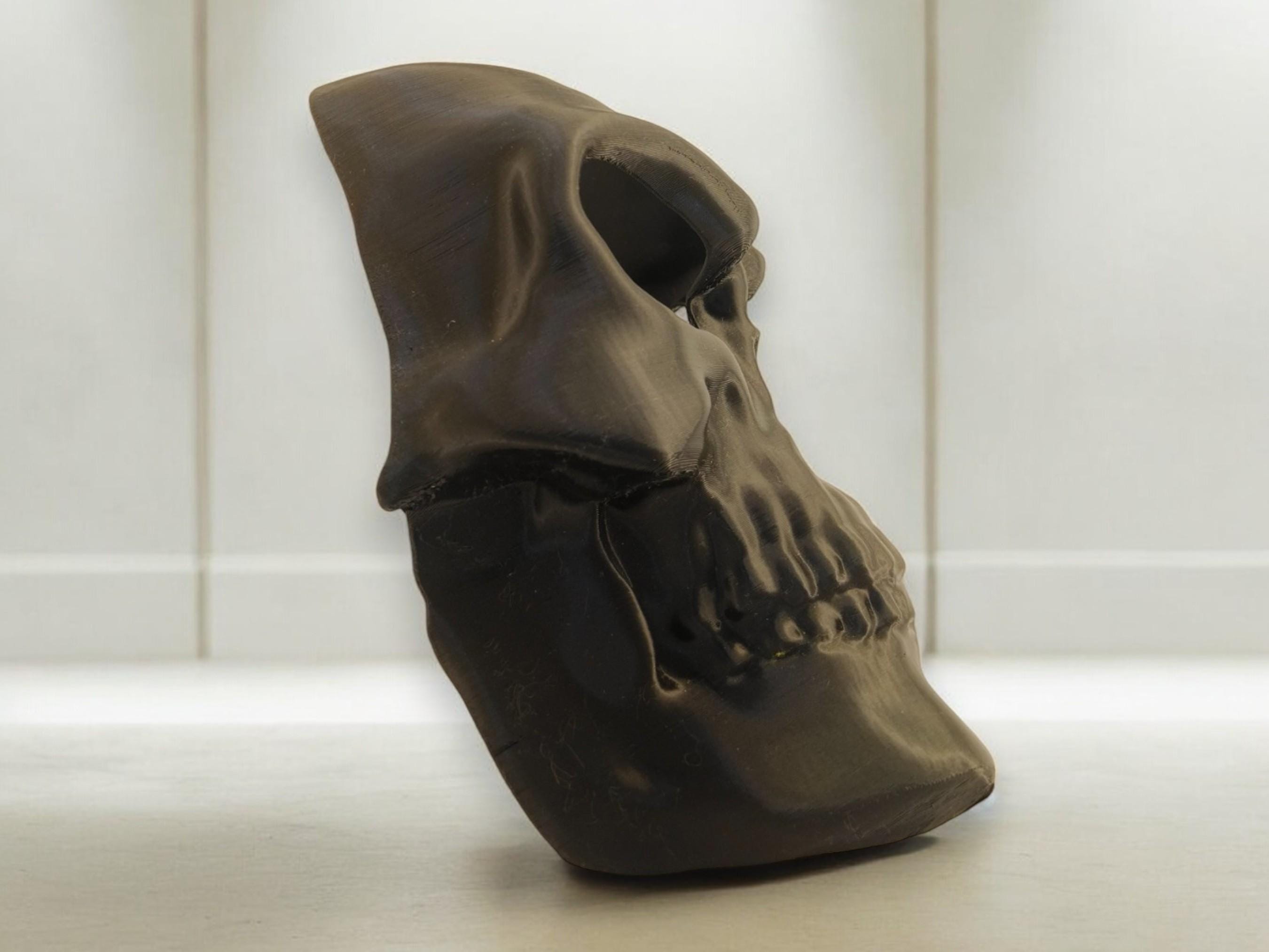 Horror Skeleton Reaper Mask- 3D Printed Grim Reaper Face Mask for ...