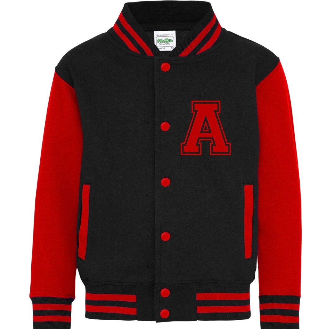Personalised Initials Adults Varsity Jacket - Etsy