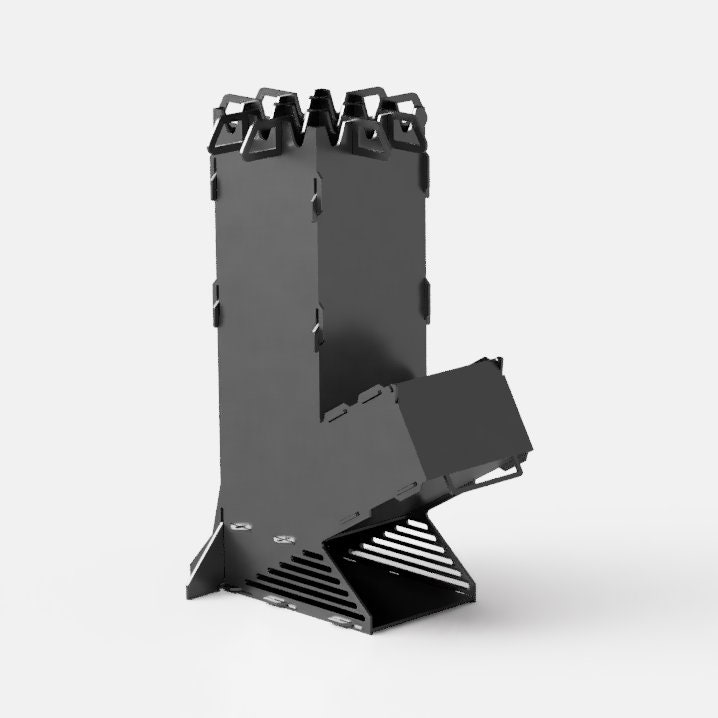 DIY CNC Rocket Stove Plans – High-efficiency Outdoor Cooking Stove - Etsy