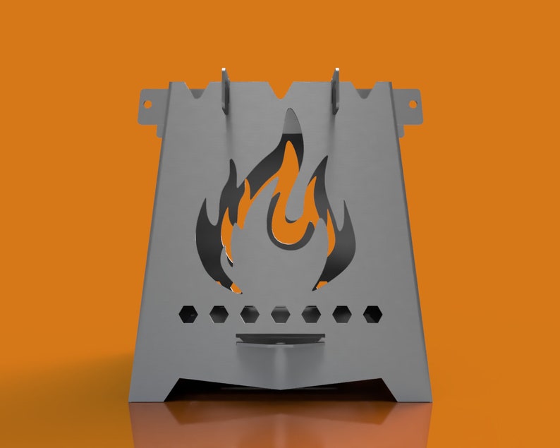 Wood Stove Backpacking Portable Collapsible Compact Rocket Fire Gifts ...