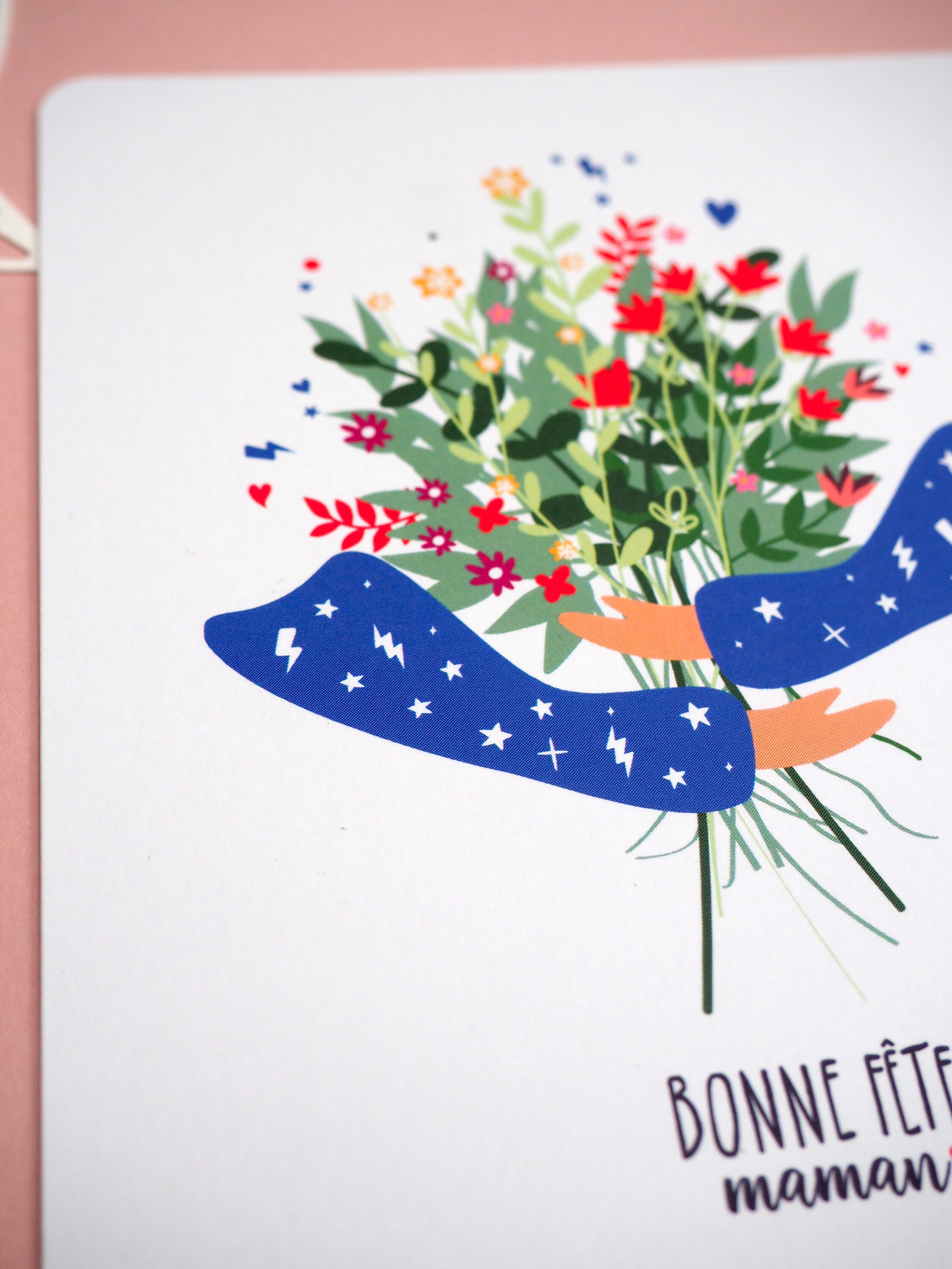 Carte Bonne fête maman MAMAN ROCK - Etsy Portugal