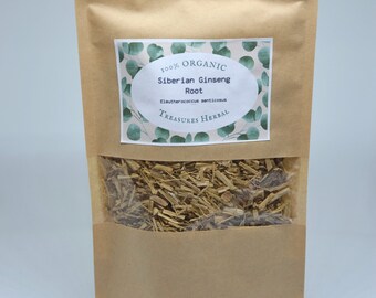 Siberian Ginseng Root Cut Tea - Etsy