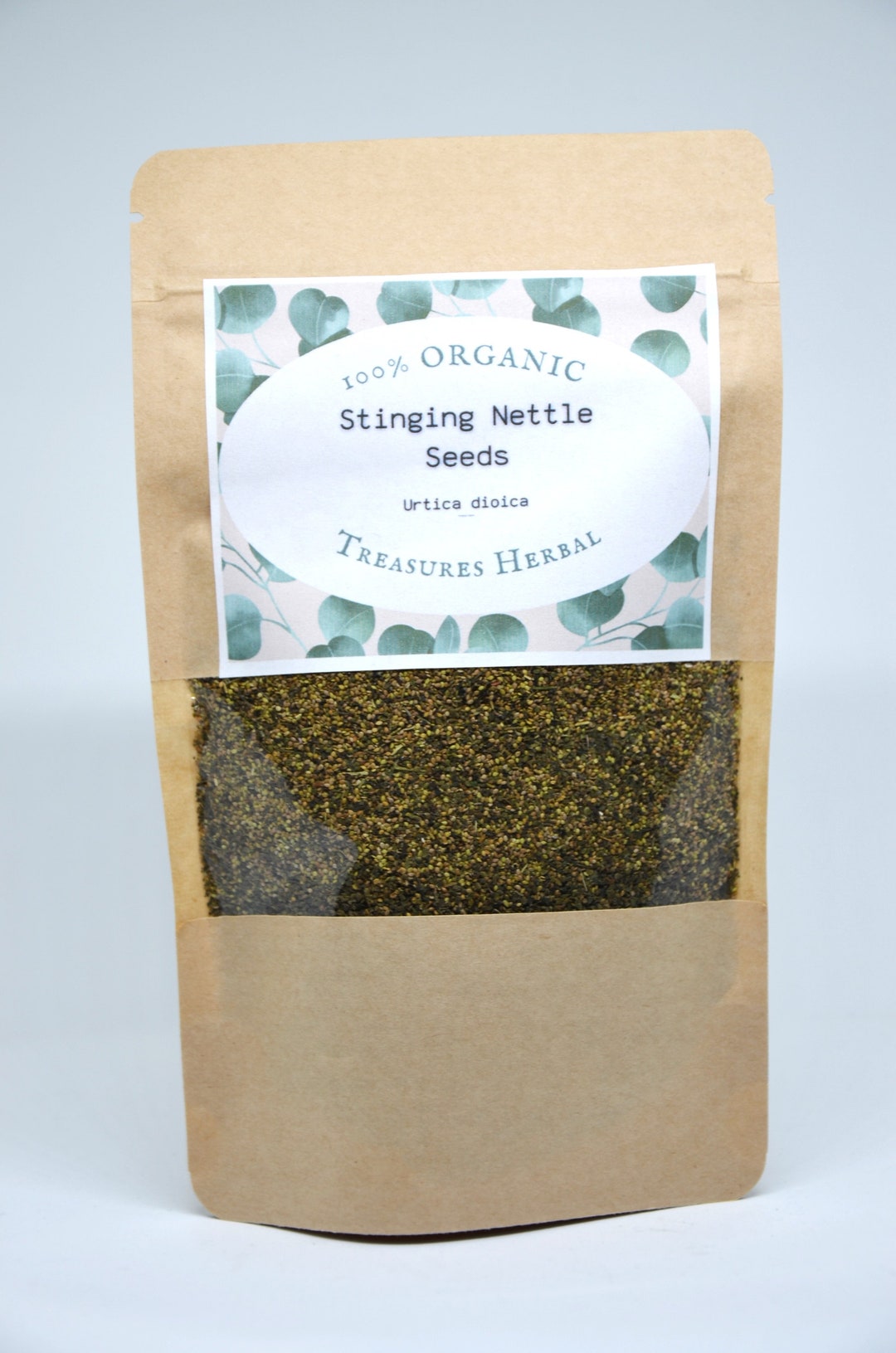 Organic Stinging Nettle Seeds, Urtica Dioica, Wildcrafted, Nettle Seeds ...