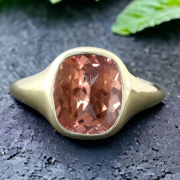 Brown Topaz Ring - Etsy