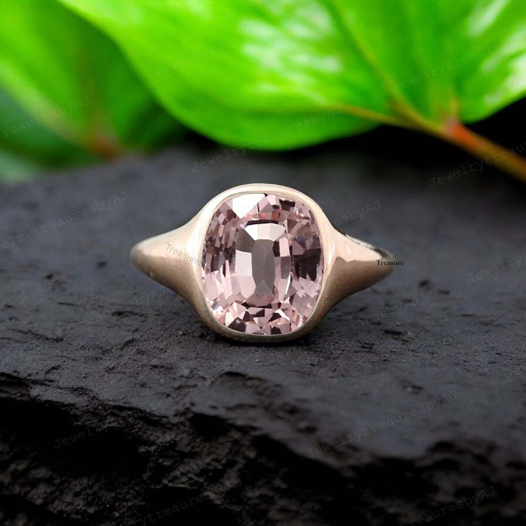 Cushion Cut Imperial Topaz Engagement Ring 14k Yellow Gold Solitaire ...