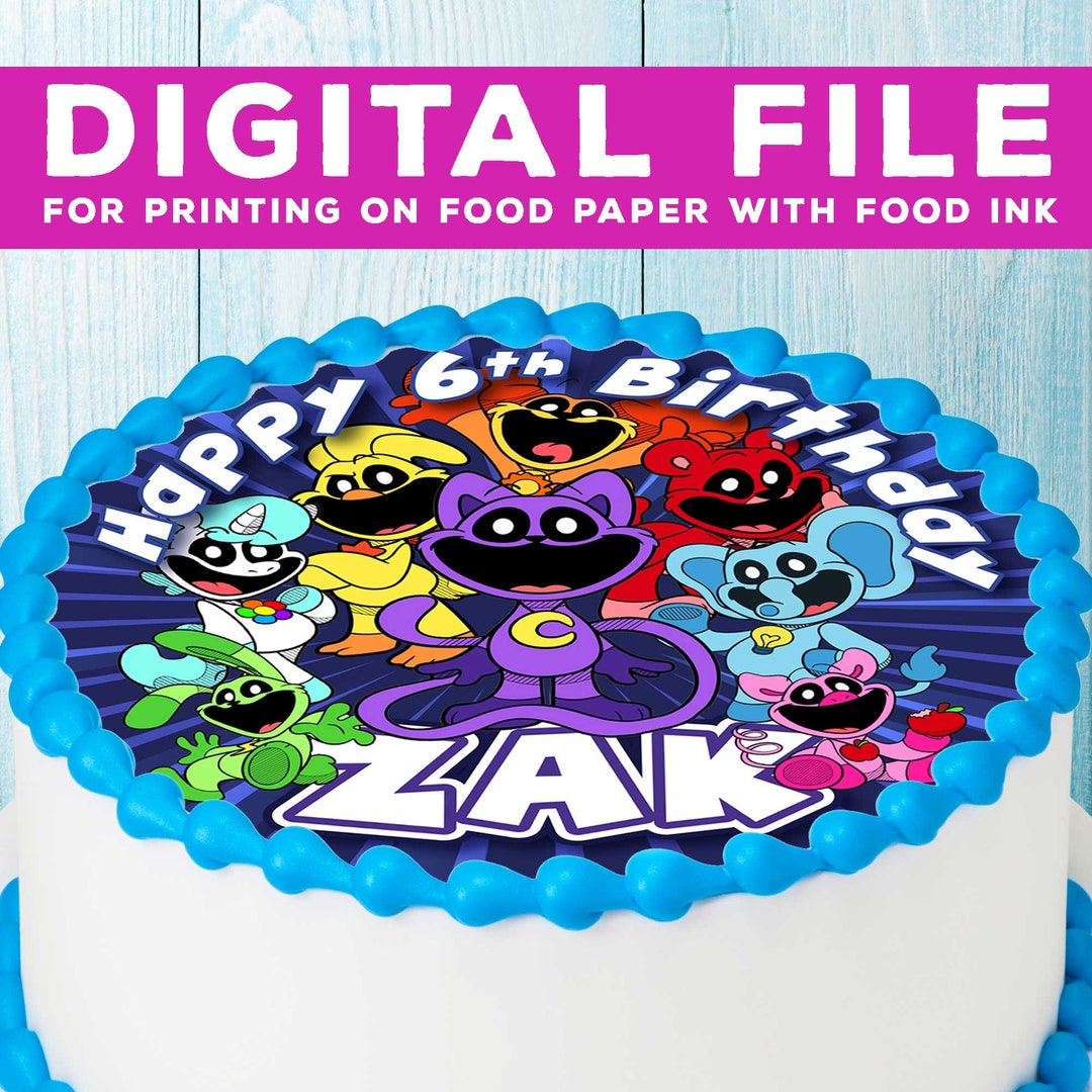 Printable Cake Catnap, Birthday Party for Kids, Cake Catnap DIGITAL ...