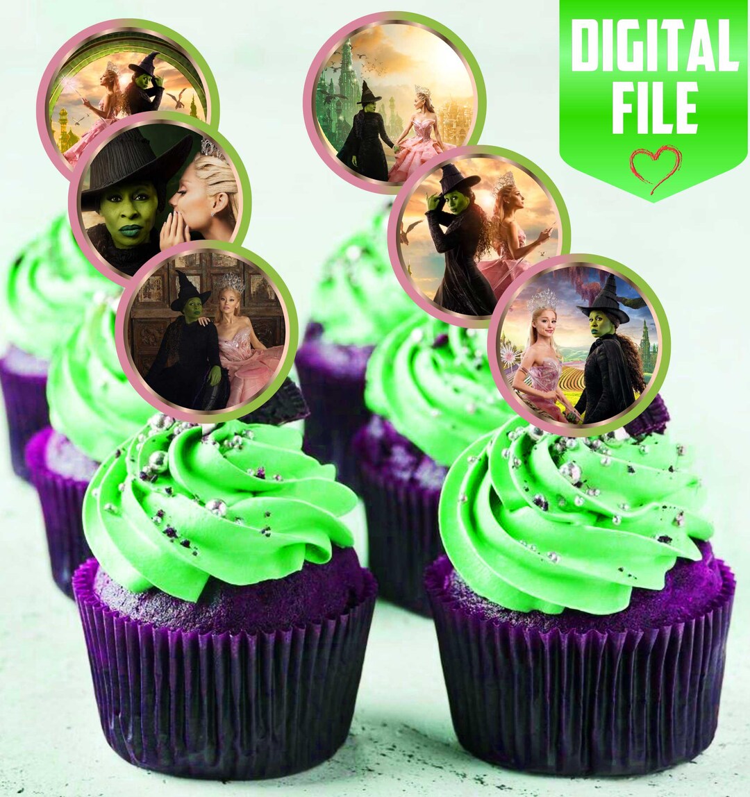 Instant Download. Without Personalization. Printable Cupcakes Wicked ...
