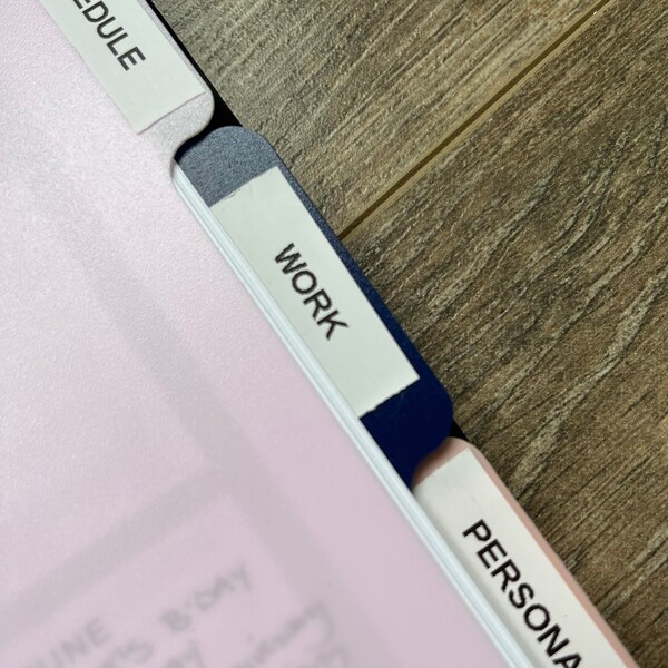 Custom Binder Tabs - Etsy