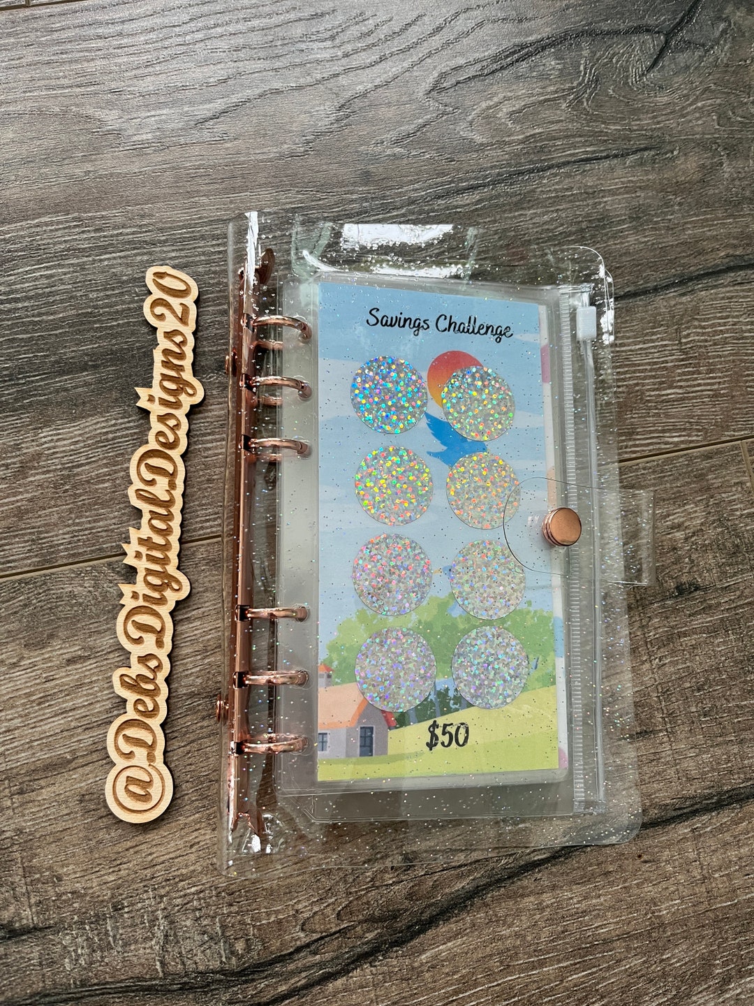 Scratch off Savings Binder, 500 DOLLAR Savings Challenge, Cash Stuffing ...