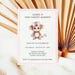 Cheeky Monkey Birthday Invitation Template, Editable First Birthday ...