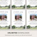 Golfing Funeral Announcement for Man, Outdoors Memorial Invitation ...