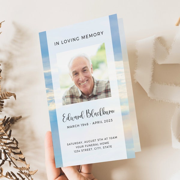 In Loving Memory Booklet - Etsy