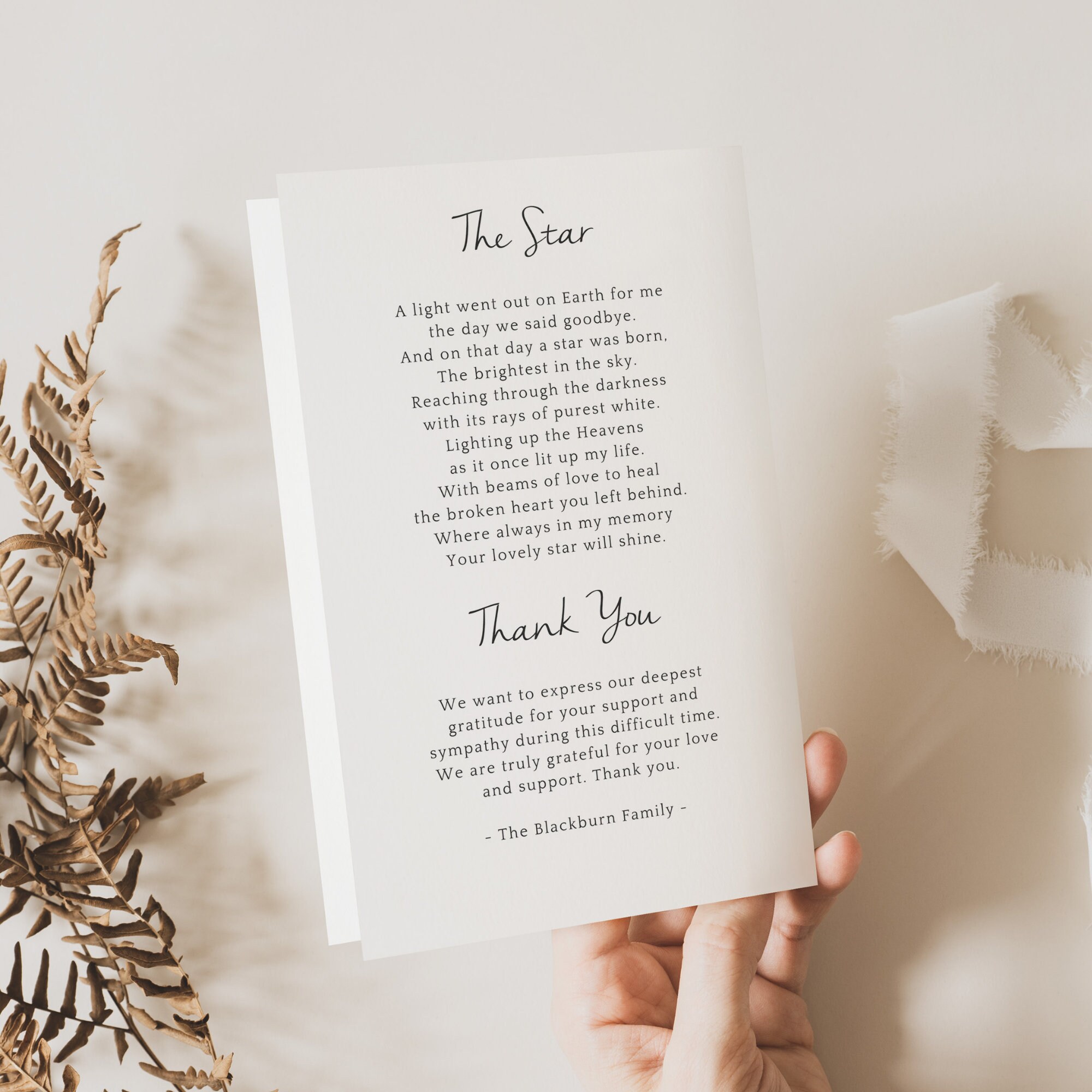Funeral Program Template for Man, Order of Service, Funeral Booklet ...