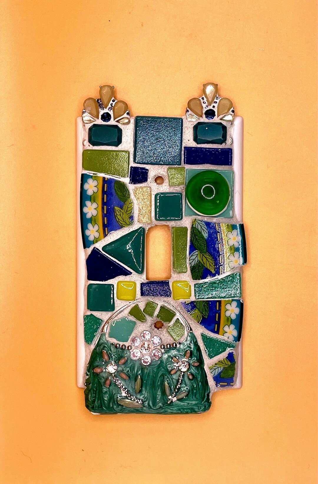 Turquoise Purse Toggle Lightswitch Cover - Etsy