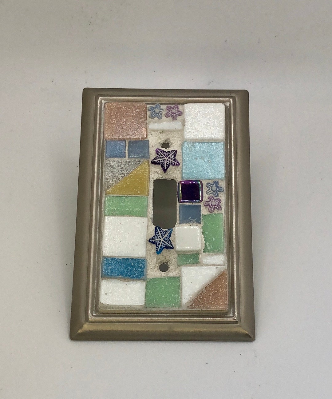 Twinkle Mosaic Metal Switch Plate Cover - Etsy