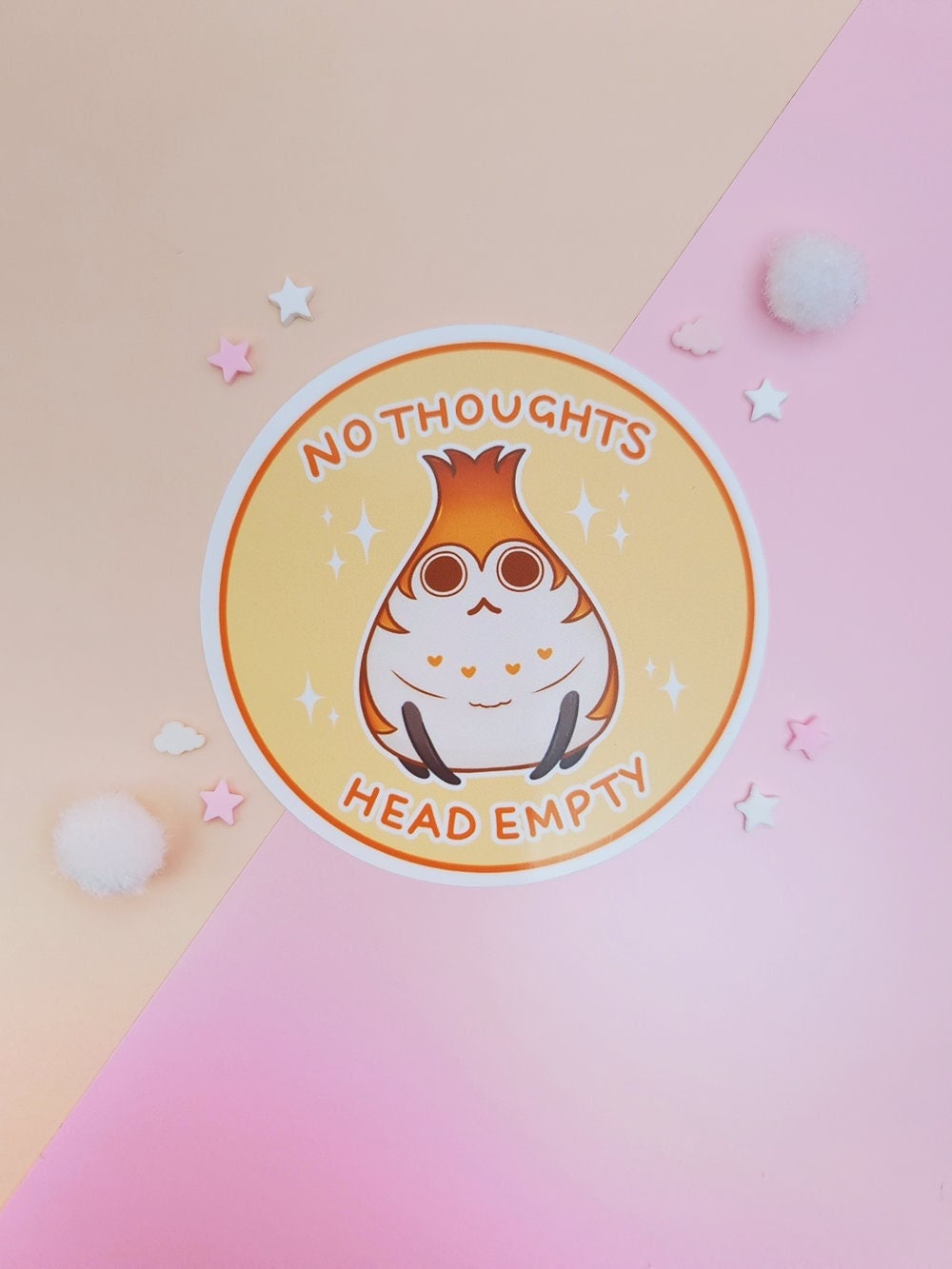 FFXIV Paissa Brat No Thoughts Head Empty Sticker - Etsy