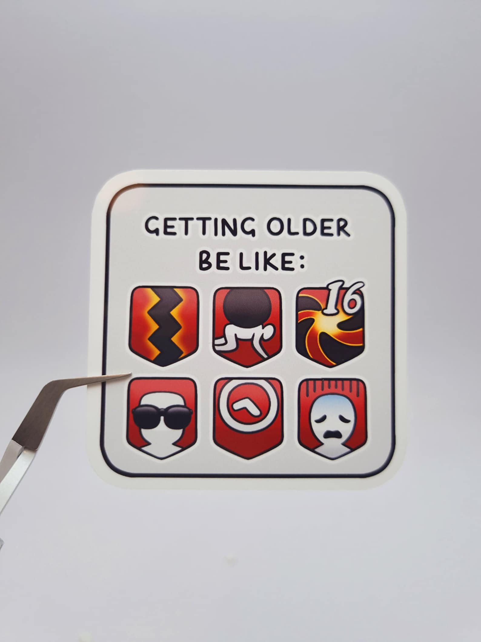 FFXIV Real Life Debuffs Sticker - Etsy