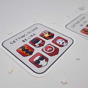 FFXIV Real Life Debuffs Sticker - Etsy