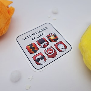 FFXIV Real Life Debuffs Sticker - Etsy
