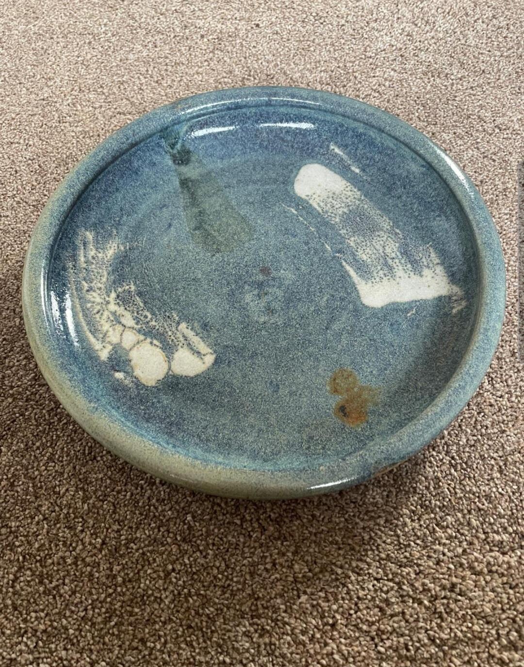 Beautifully Made Studio Pottery Charger Plate Dish - Etsy