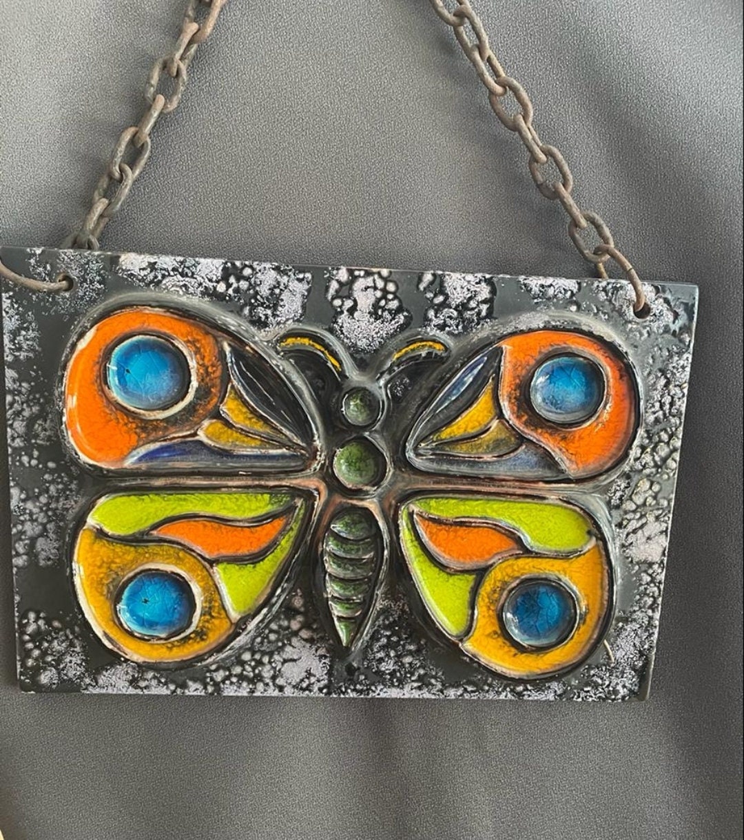 Vintage West German Pottery Pop Art Wallplate by Carstens - Etsy