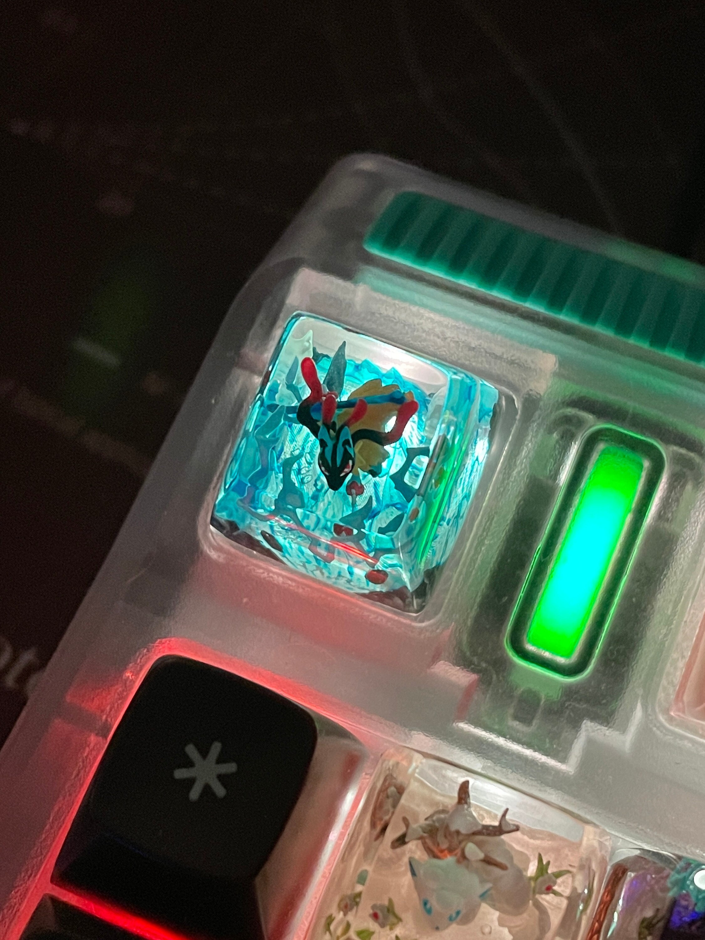 Mega Lucario Keycap,0448,pokemon Keycap - Etsy