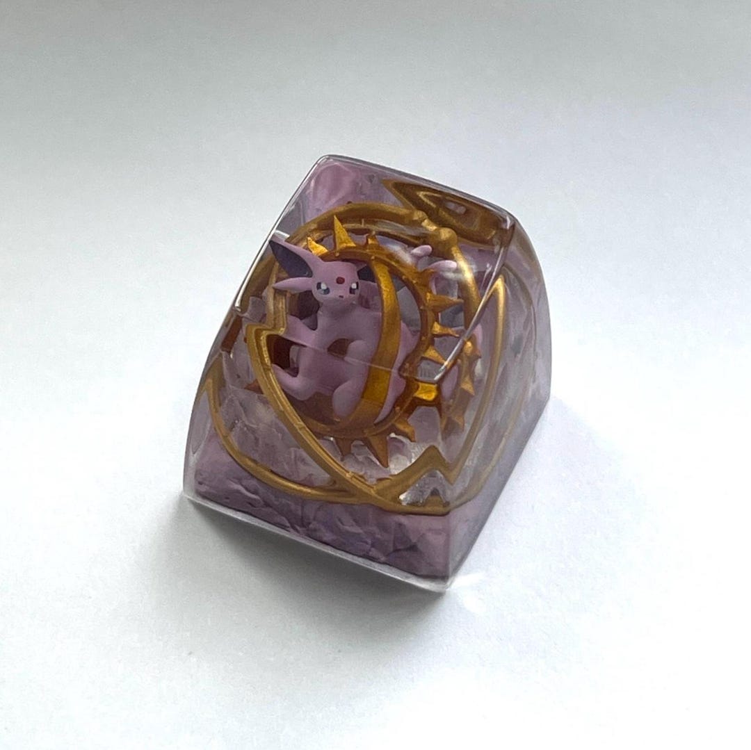 Espeon丨エーフィ丨espeon Keycap - Etsy