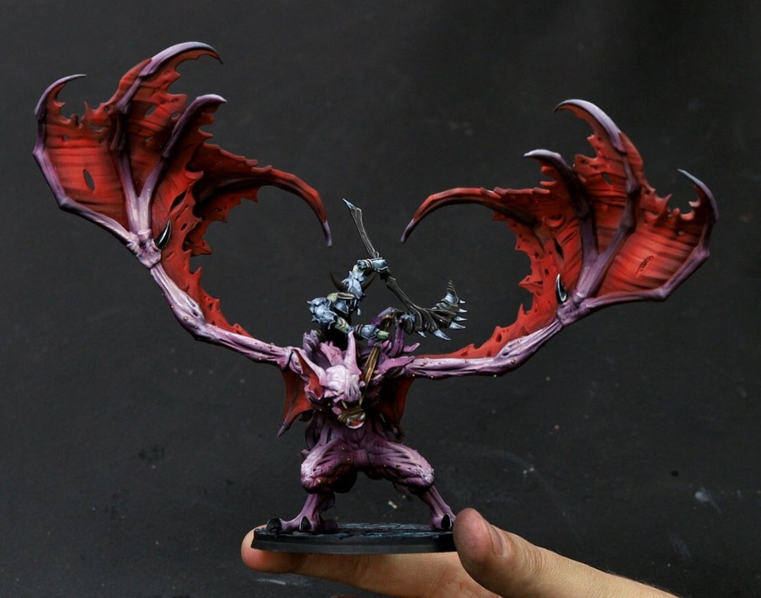 Undying Bat Mount Miniature Premium 3D Printed Fantasy Tabletop Huge ...