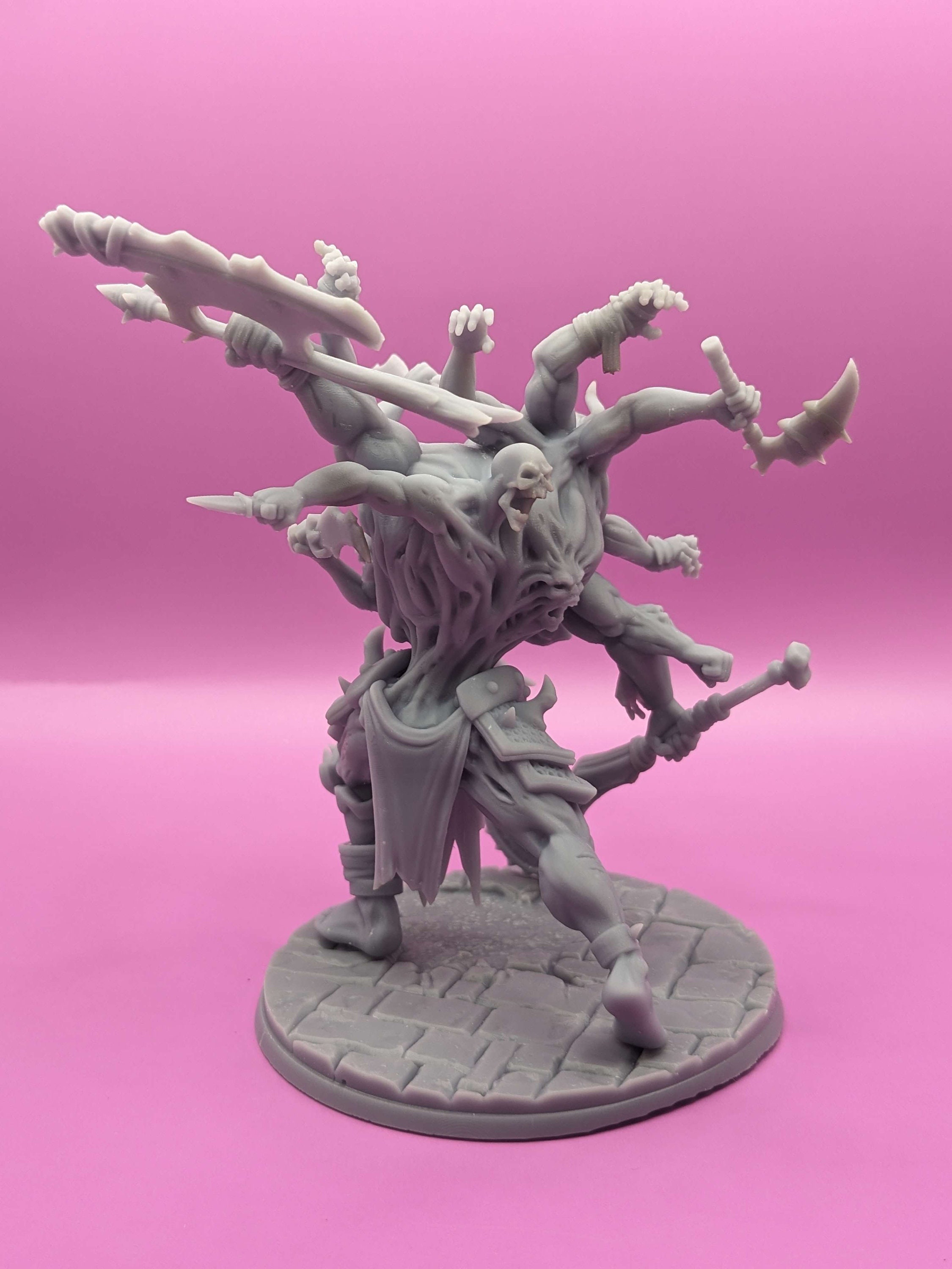 Undying Abomination Undead Miniature Premium 3D Printed Fantasy ...