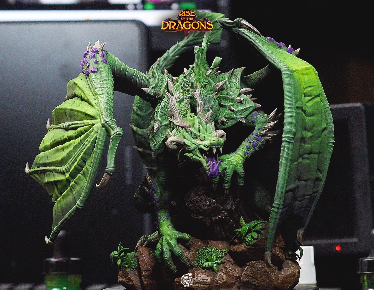 Dragon Miniature Bundle Miniature Premium 3D Printed Fantasy Tabletop ...