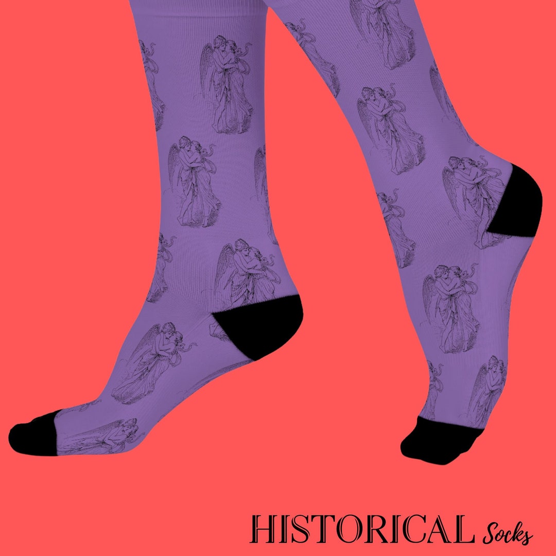 Cupid and Psyche Socks Anniversary Gifts Valentines Day Gift Couples ...