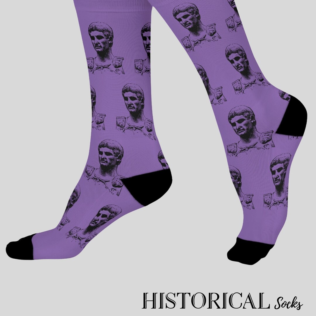 Augustus Emperor Socks Roman Emperor Socks Pax Romana Roman Empire ...