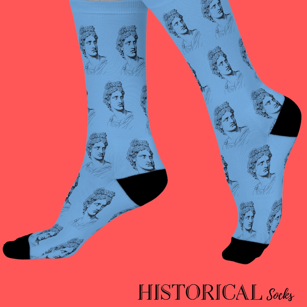 Apollo Greek God Greek Mythology Ancient Greece History Novelty Socks ...