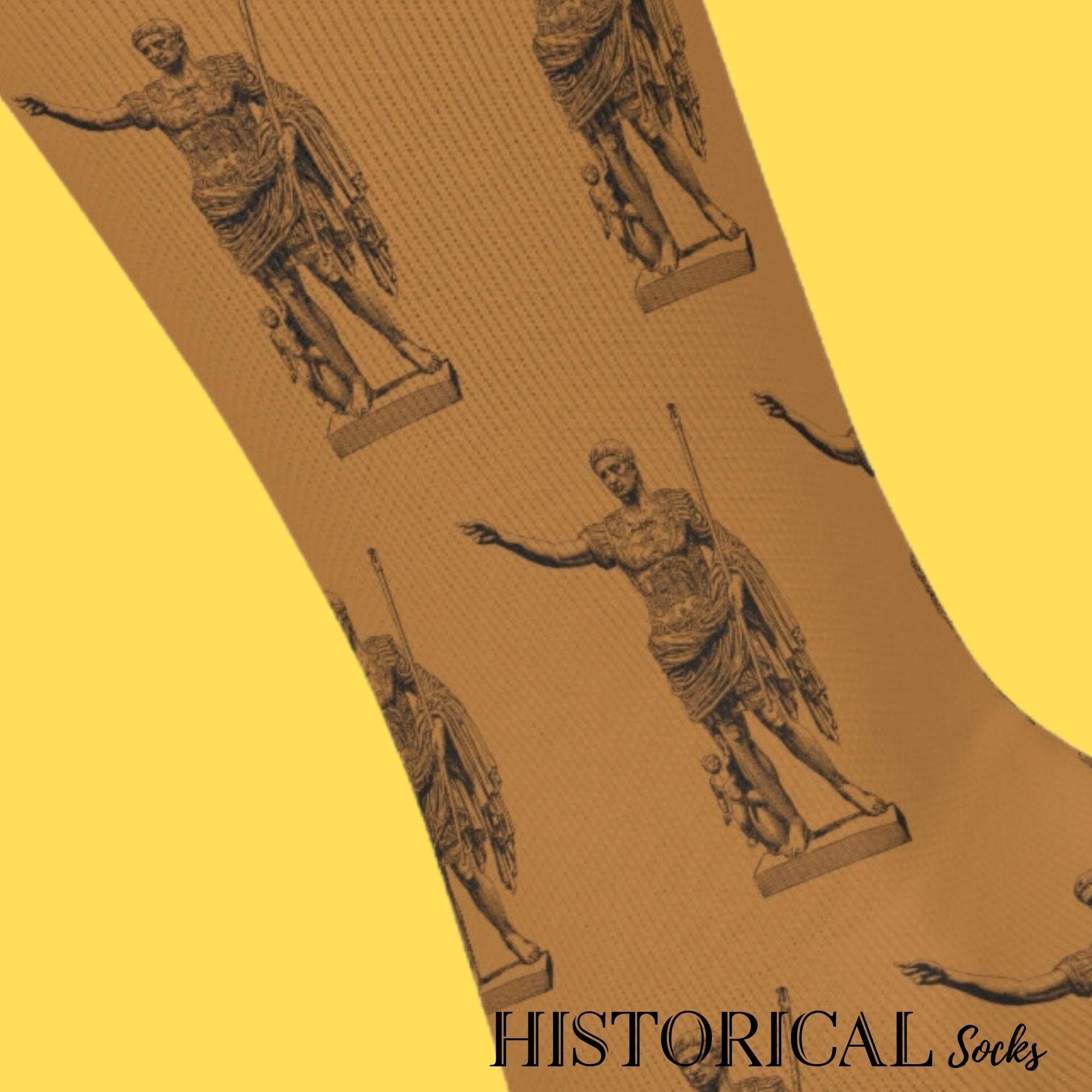 Roman Emperor Socks Augustus Boss Gift for Men Italian Gift Leadership ...