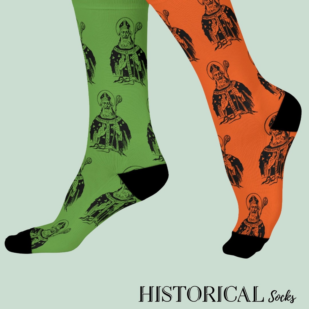 Saint Patrick Socks St Patricks Day Ireland Irish Gift St Paddy Day ...