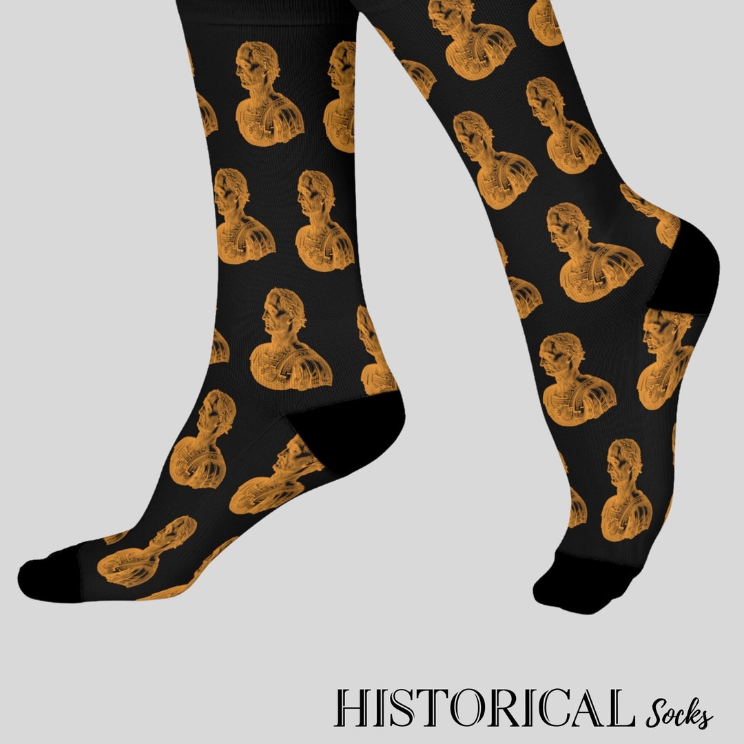 Julius Caesar Socks Military Gift for Boss Retirement Army History ...