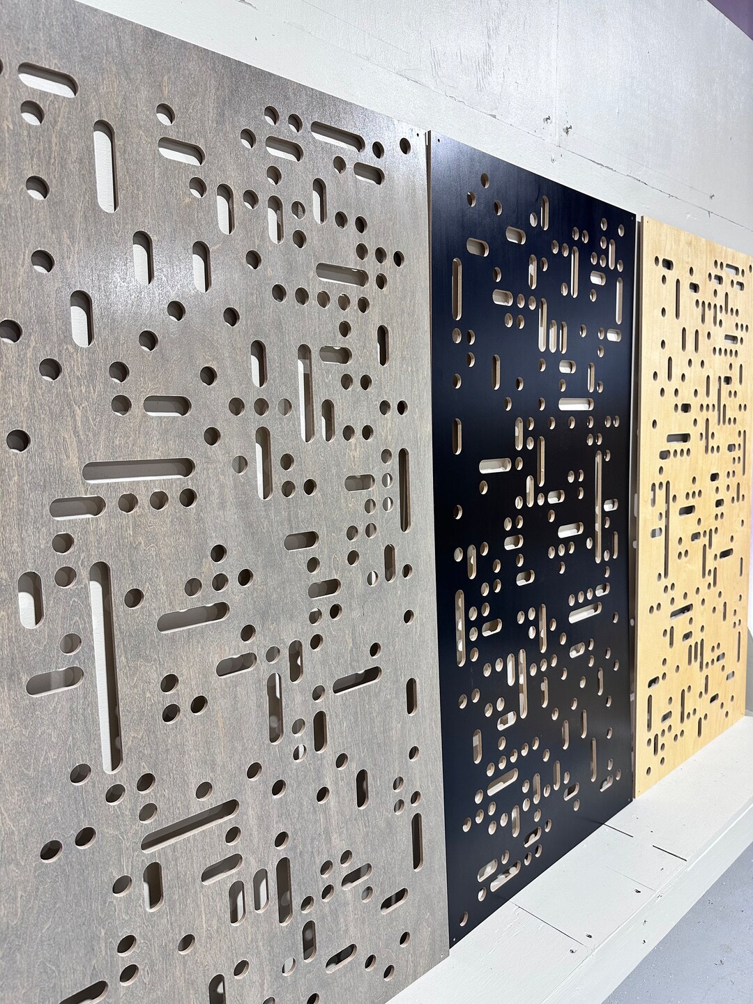 Sound Absorbing Acoustic Diffusion Panels Front Plate Only - Etsy