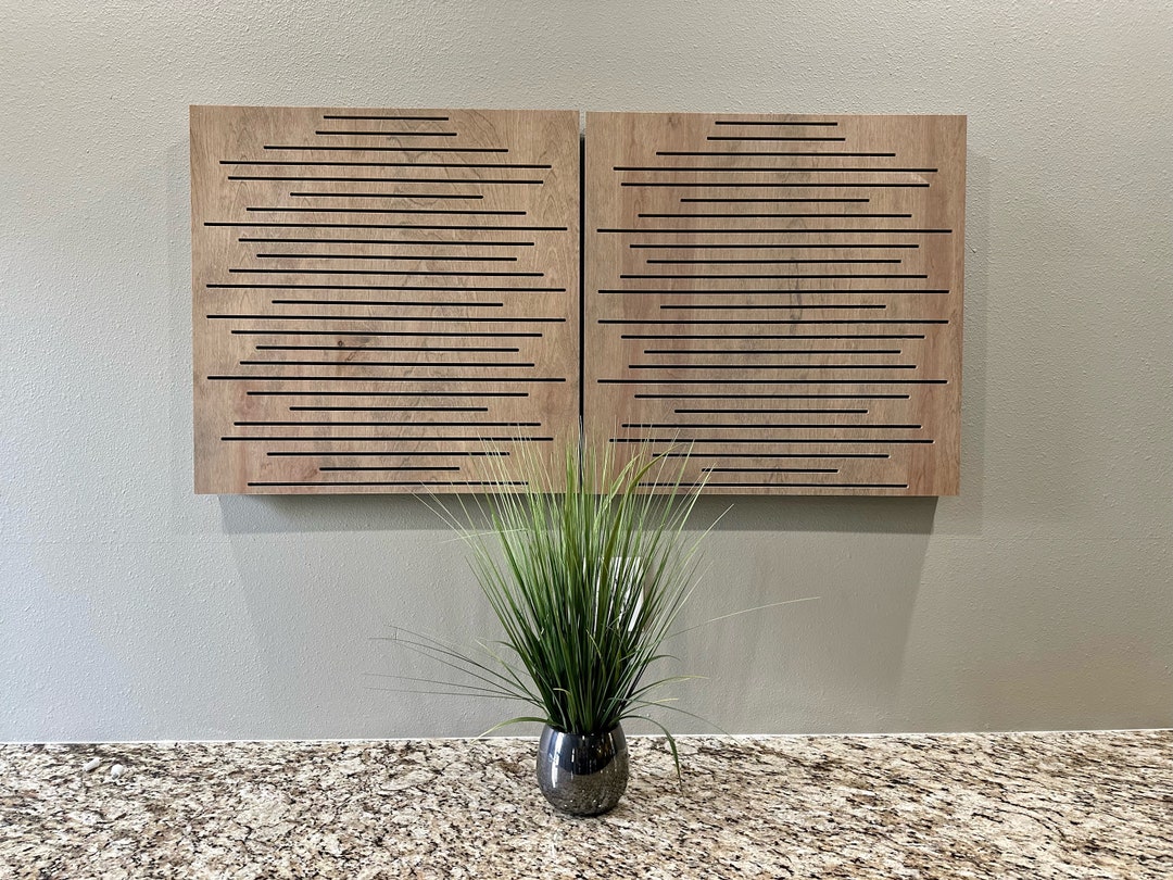 Sound Absorbing Acoustic Diffusion Panels - Bass Traps - Vertical Sound ...