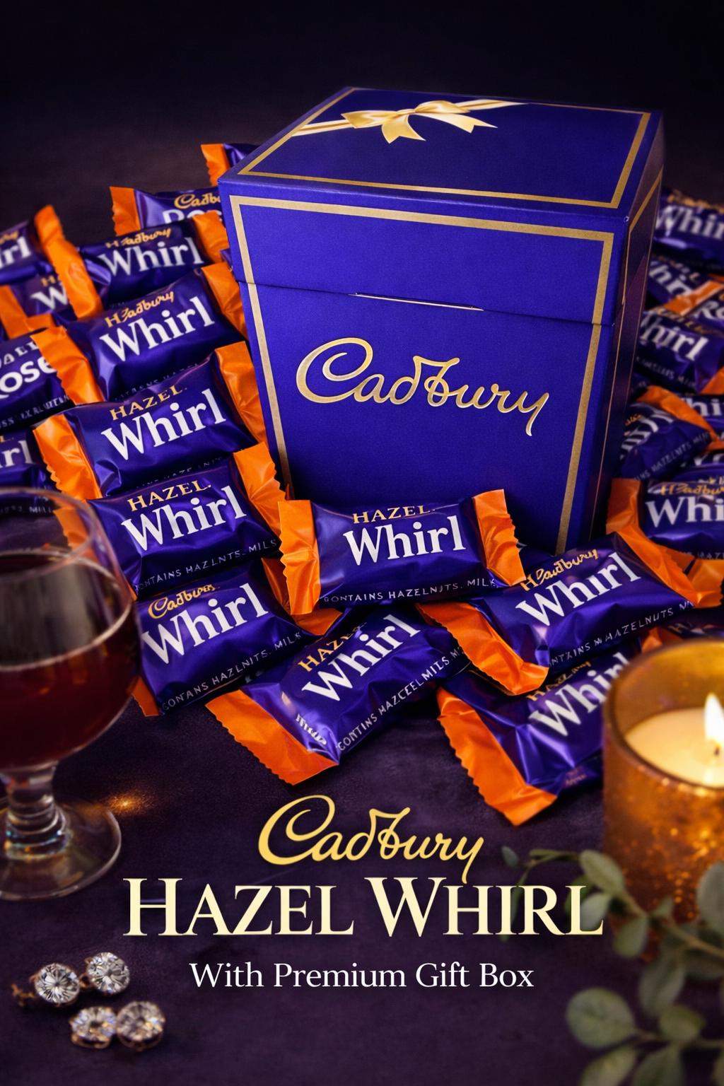 Cadbury Chocolate Hazelnut Whirls