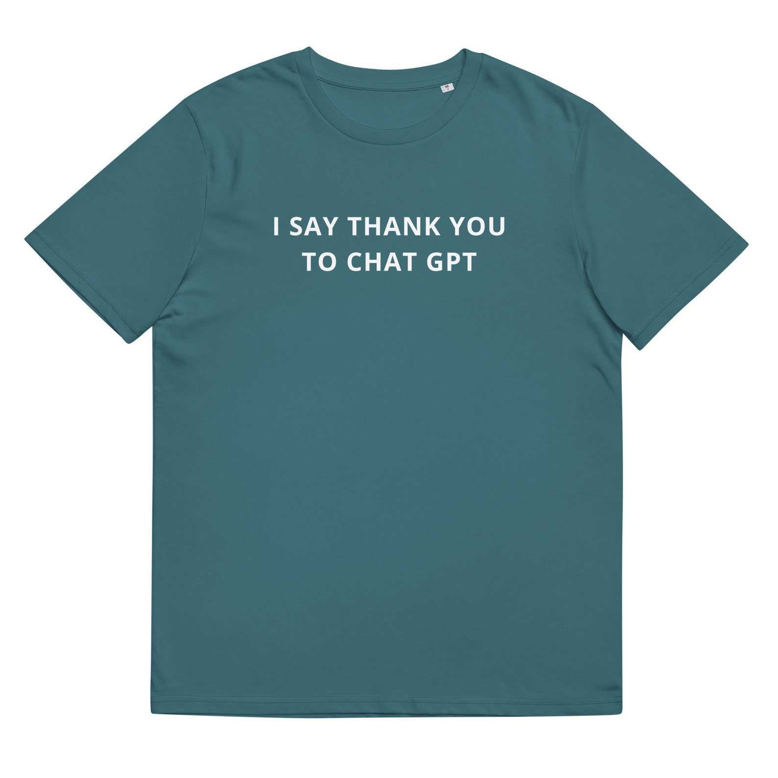 Chat GPT T-shirt I Say Thank You to Chat GPT Tee Chat Gpt - Etsy