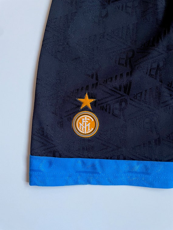Inter Milan Home Shorts 1993-95 - XL Size - Excellen… - Gem