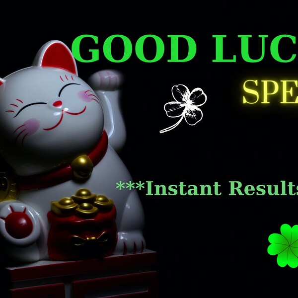 Good Luck Spell - Etsy
