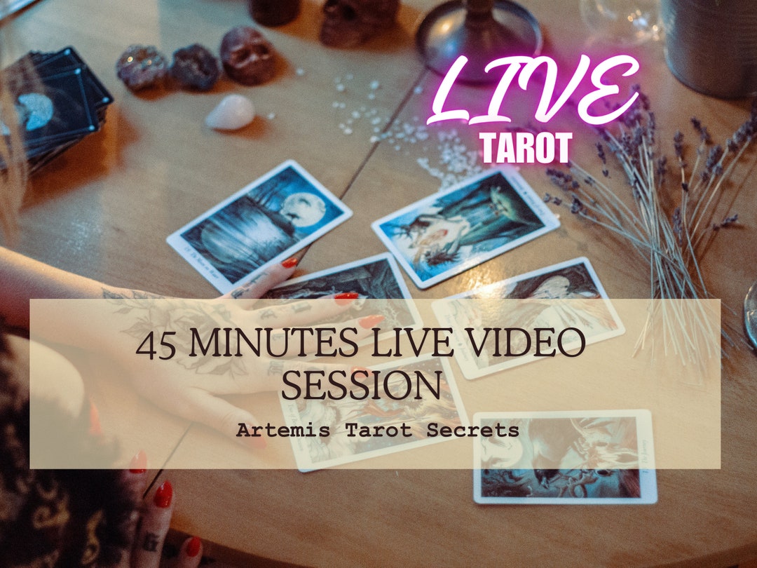 Live Video Tarot Sesion via Zoom (45 Minutes- as Many Questions ...