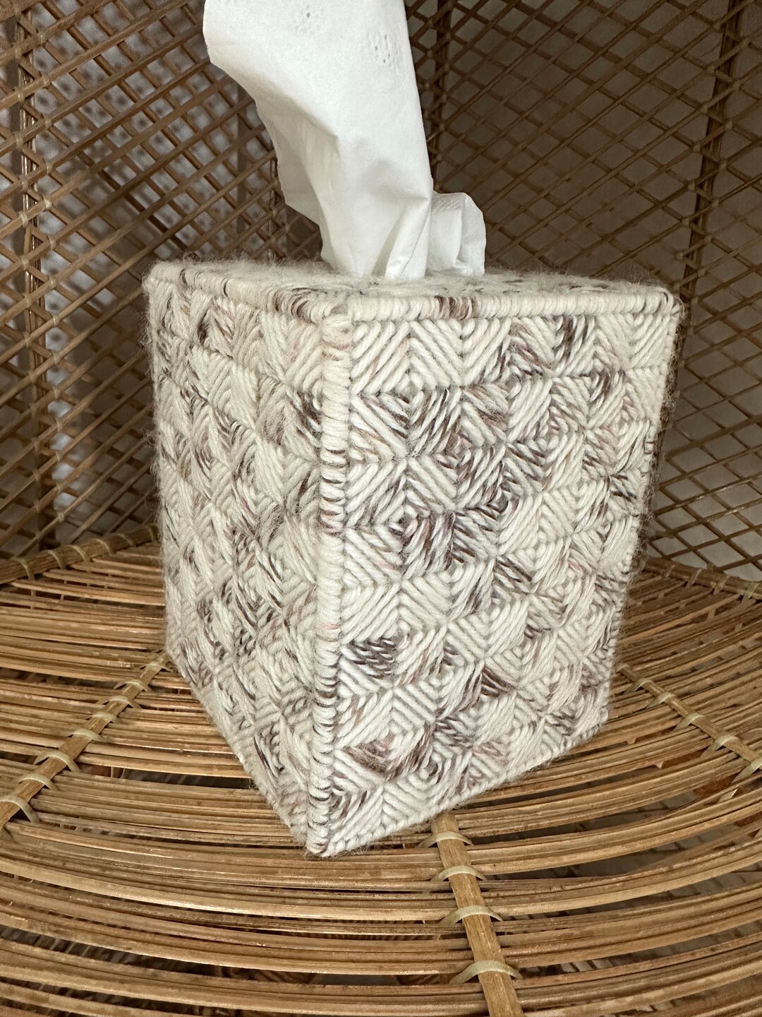 Vibtage Tissue Box Cover - Etsy