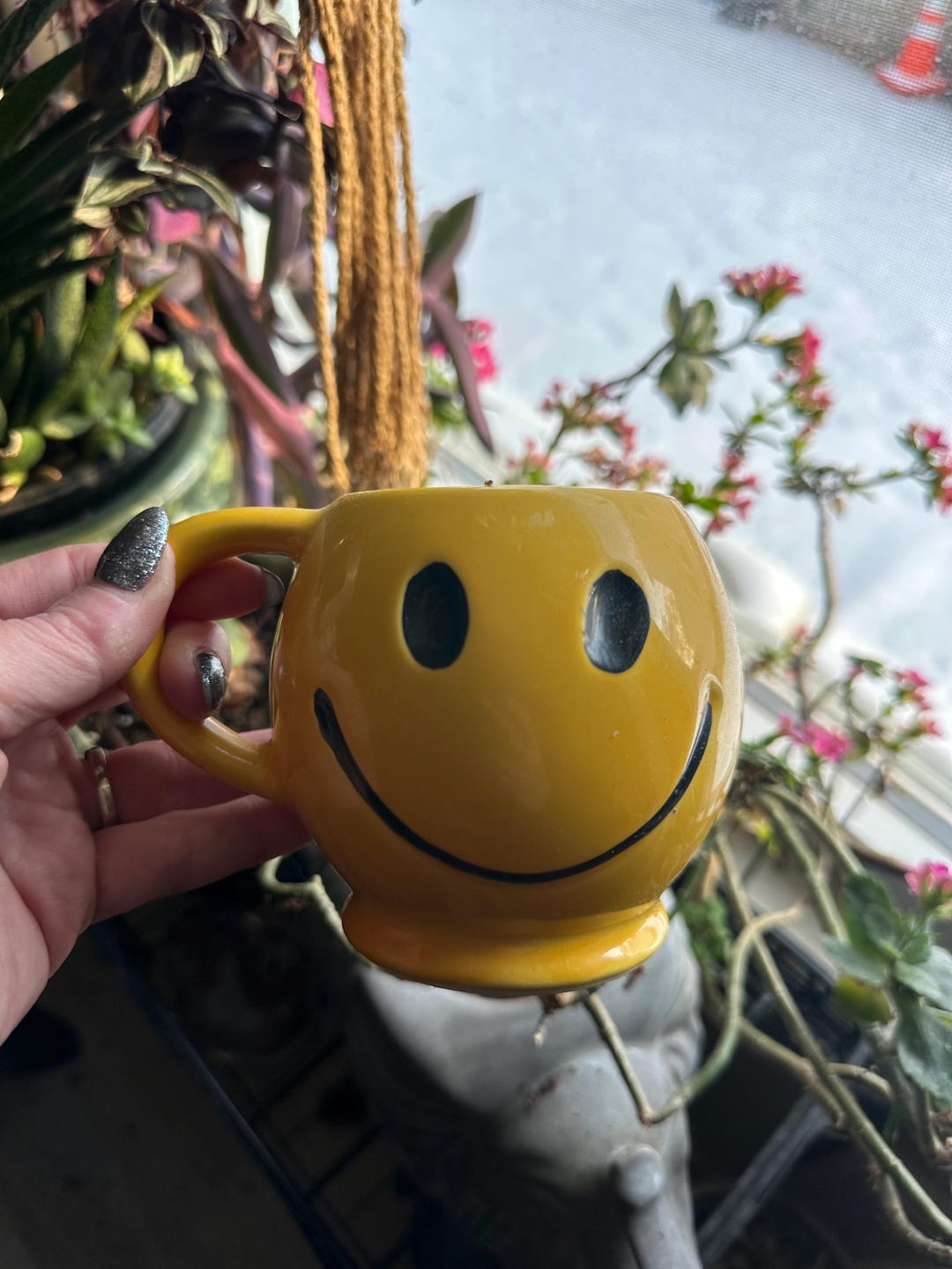 Mccoy Smiley Face Mug - Etsy
