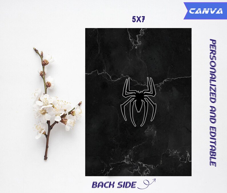 Personalized and Editable Venom Carnage Birthday Invitation | Venom ...