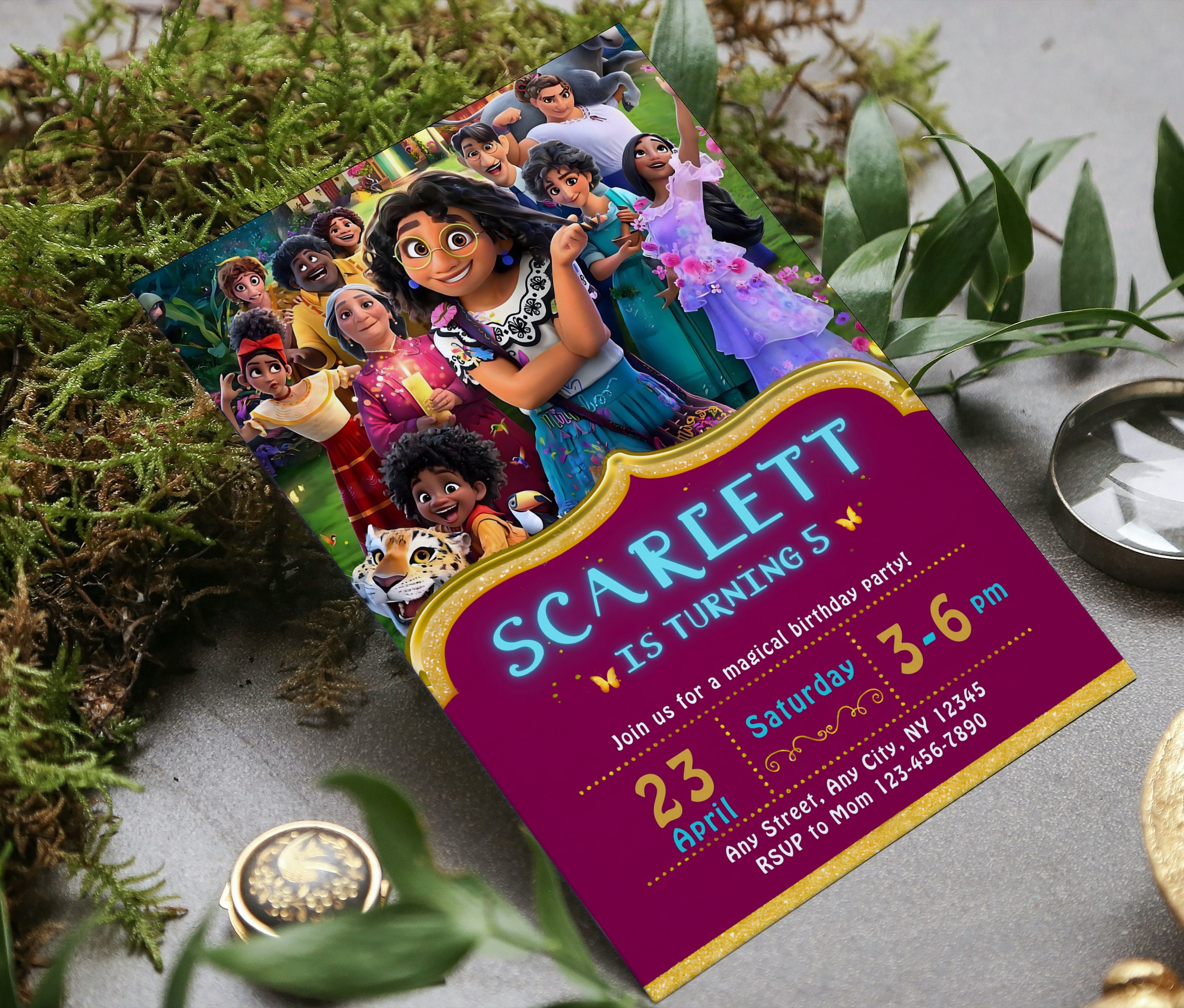 Encanto Birthday Party Invitation - Etsy