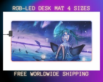 Hatsune Miku Desk Mat - Etsy